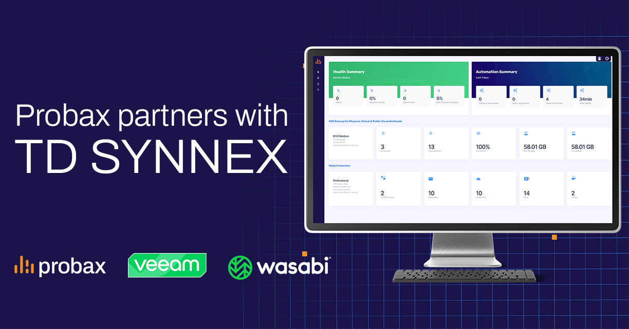 Probax MSP Backup | #1 Backup Management Platform for MSPs using Veeam